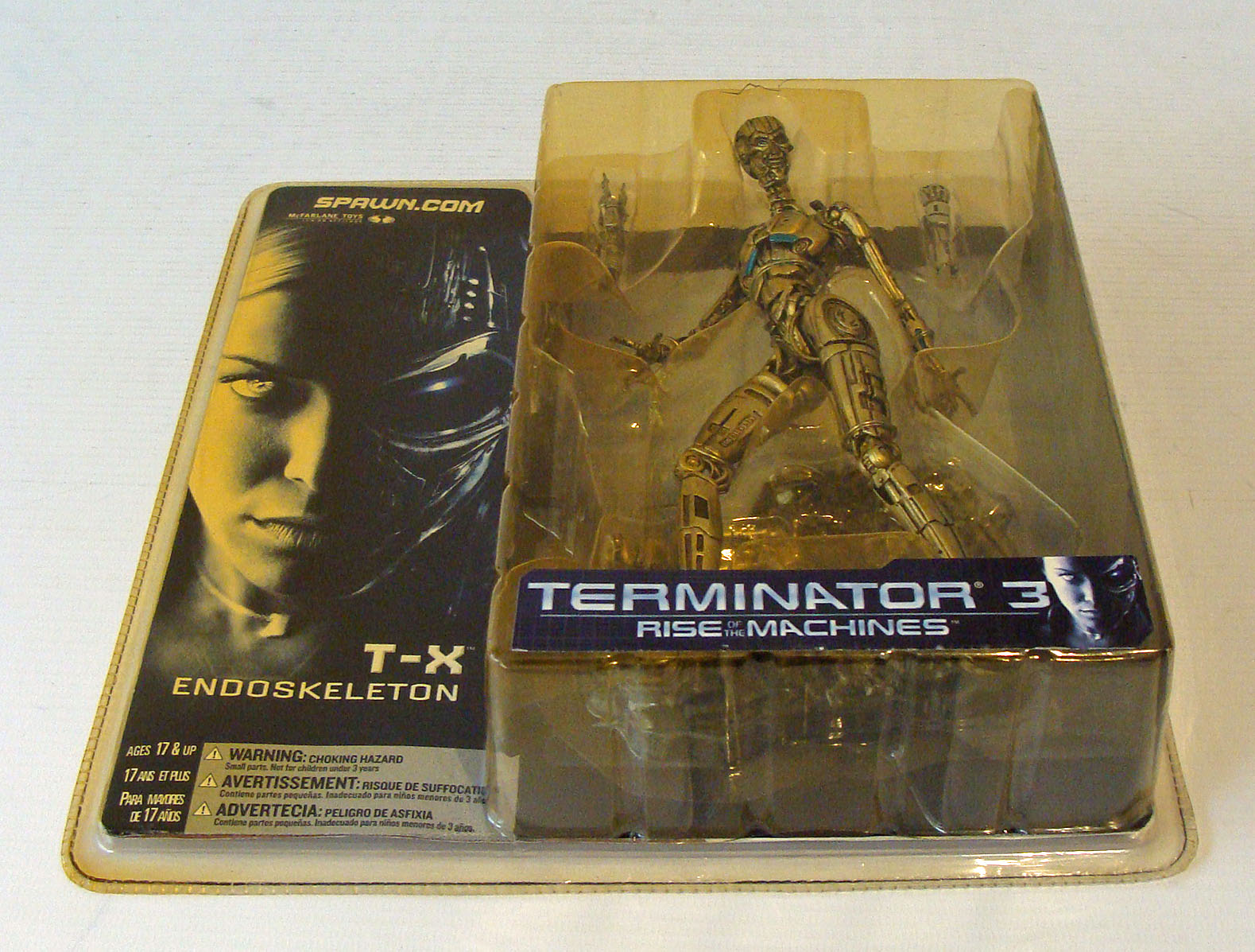 McFarlane Terminator 3 - T-X Terminatrix Endoskeleton 17 cm Figur ...