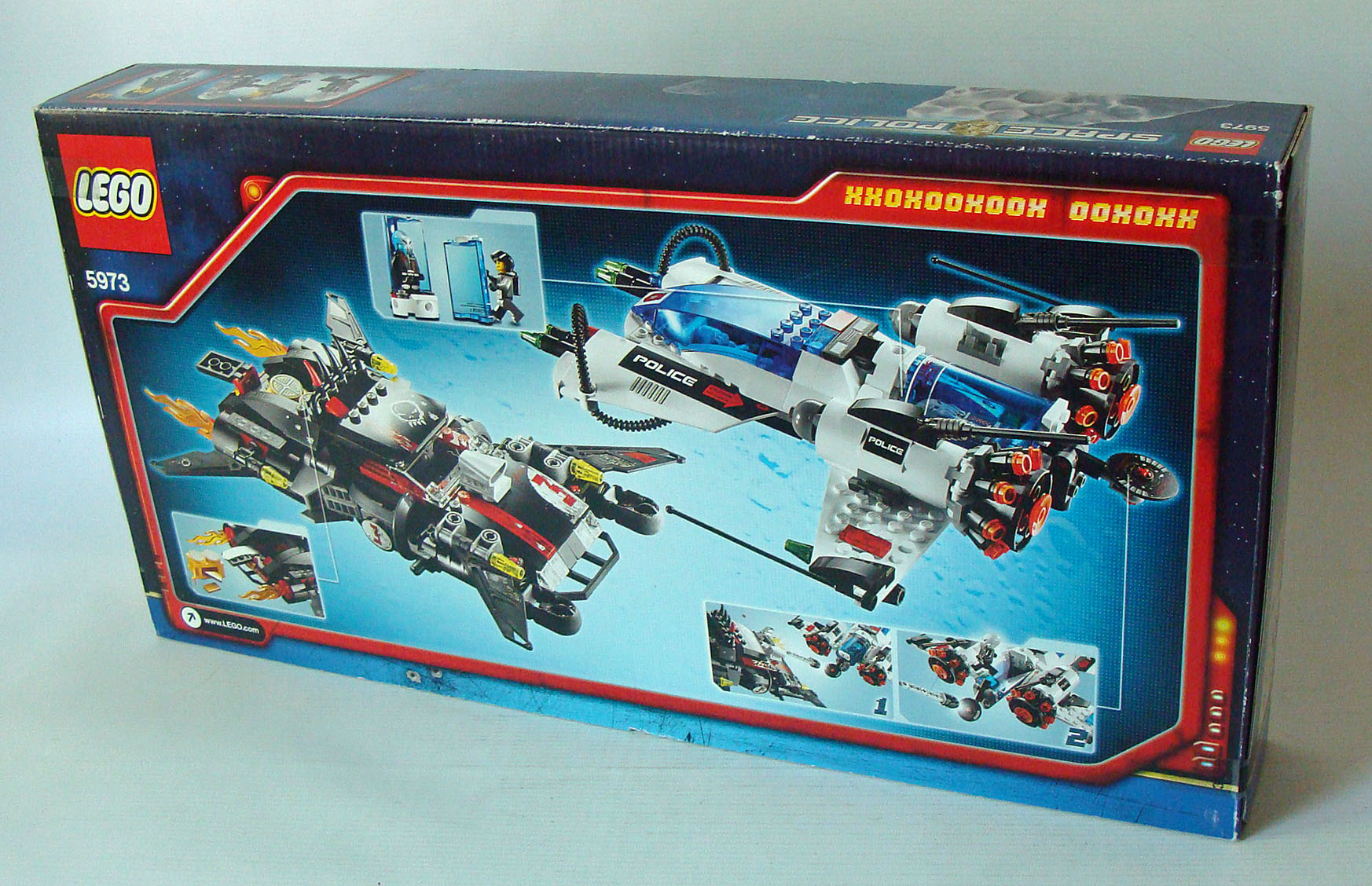 Lego® Space Police 5973 - Hyberspeed Jagd 456 Teile 7-14 Jahren Neu/New ...
