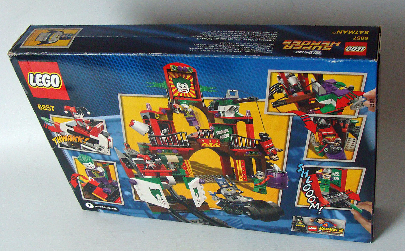 Lego ® Super Heroes 6857 The Dynamic Duo Funhouse Escape 380 T. 7-14 ...