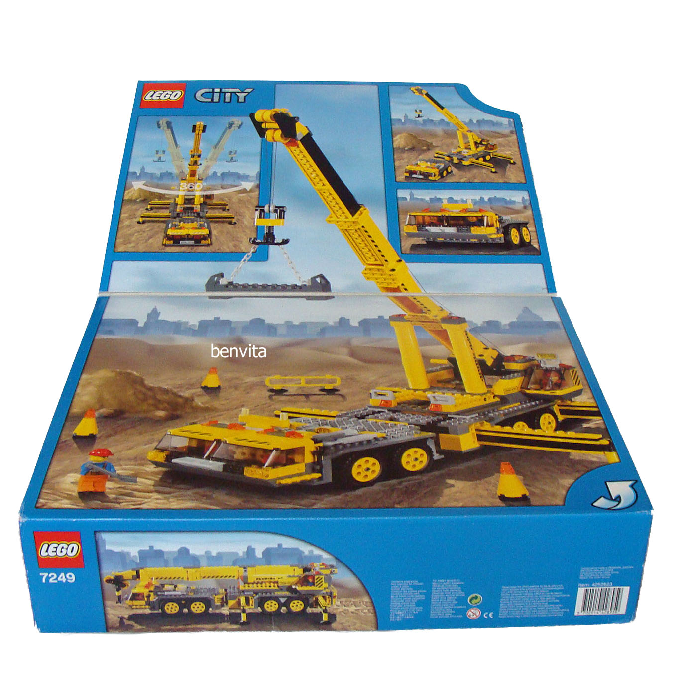 Lego ® City 7249-móviles baukran 524 piezas 6+ - nuevo | eBay