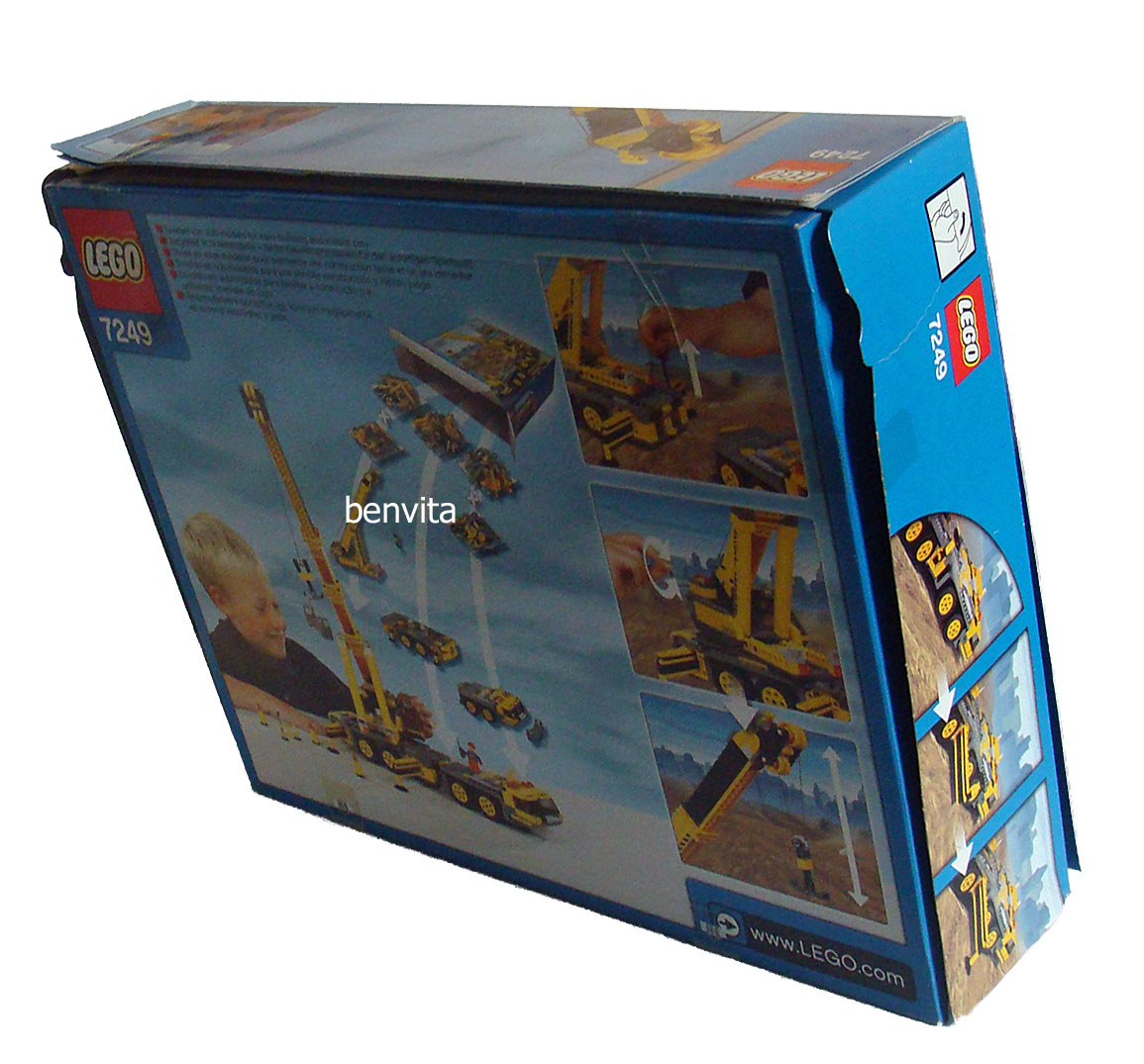 Lego® City 7249 - Mobiler Baukran 524 Teile 6+ - Neu | eBay